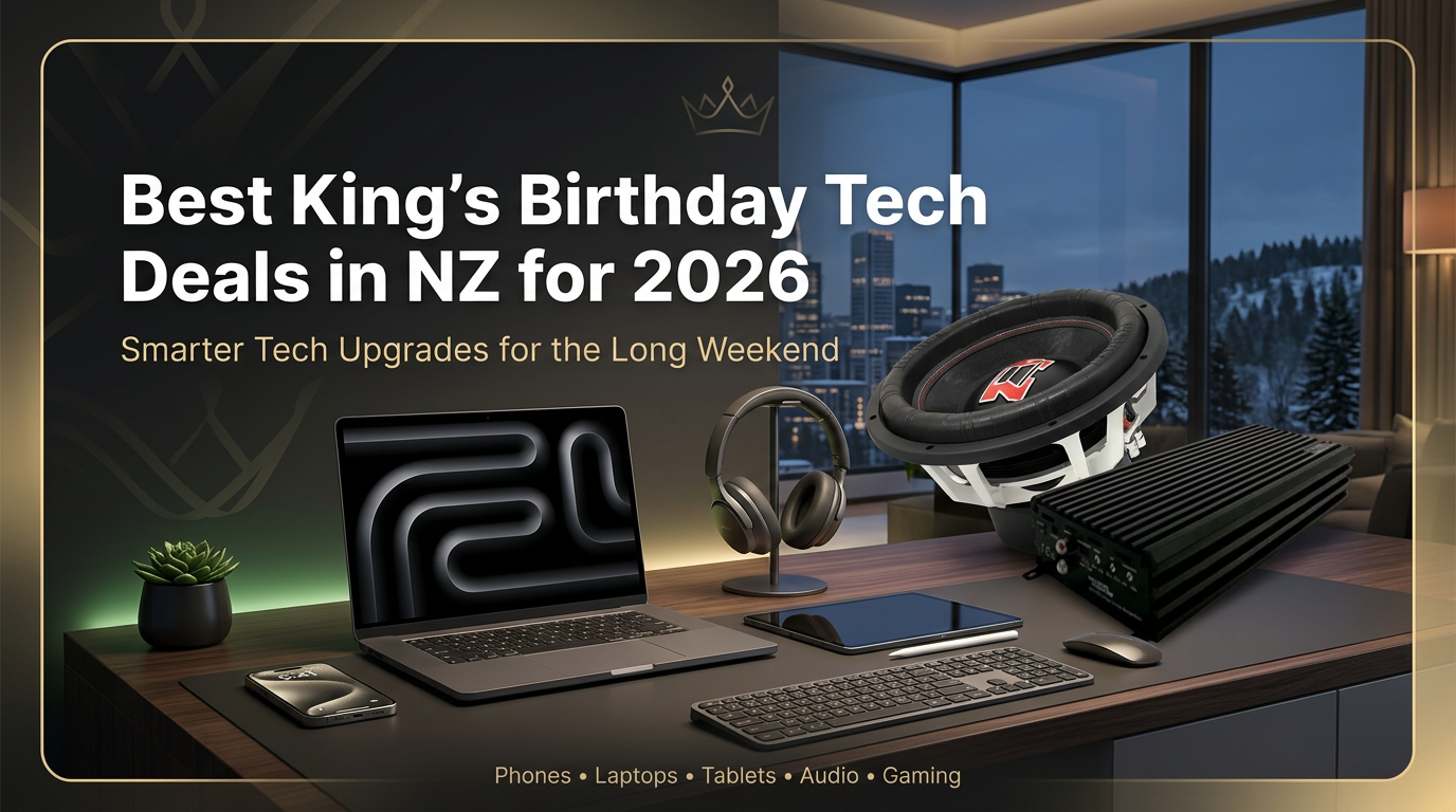 Best King’s Birthday Tech Deals in NZ 2026 | TechCrazy Sale