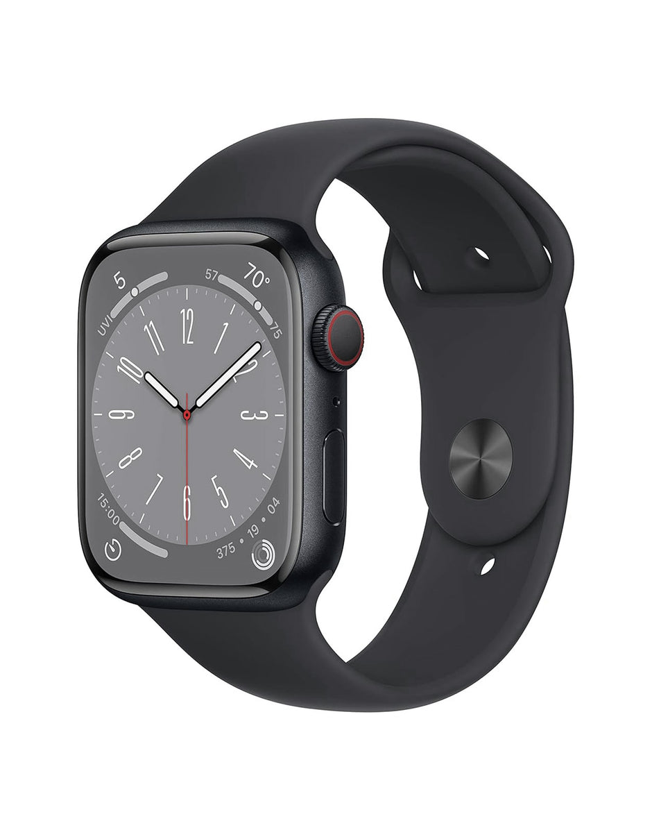 Apple Watch Series 8 41mm | GPS + Cellular | Stainless Steel | Black ...