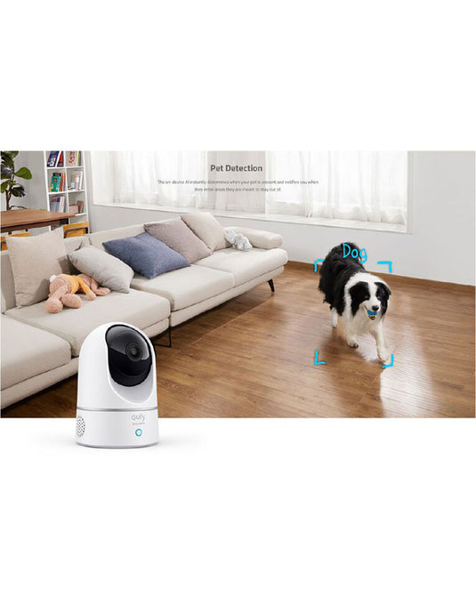 Eufy Security 2K Indoor Camera | Pan & Tilt | Wi-Fi Smart Home Camera ...