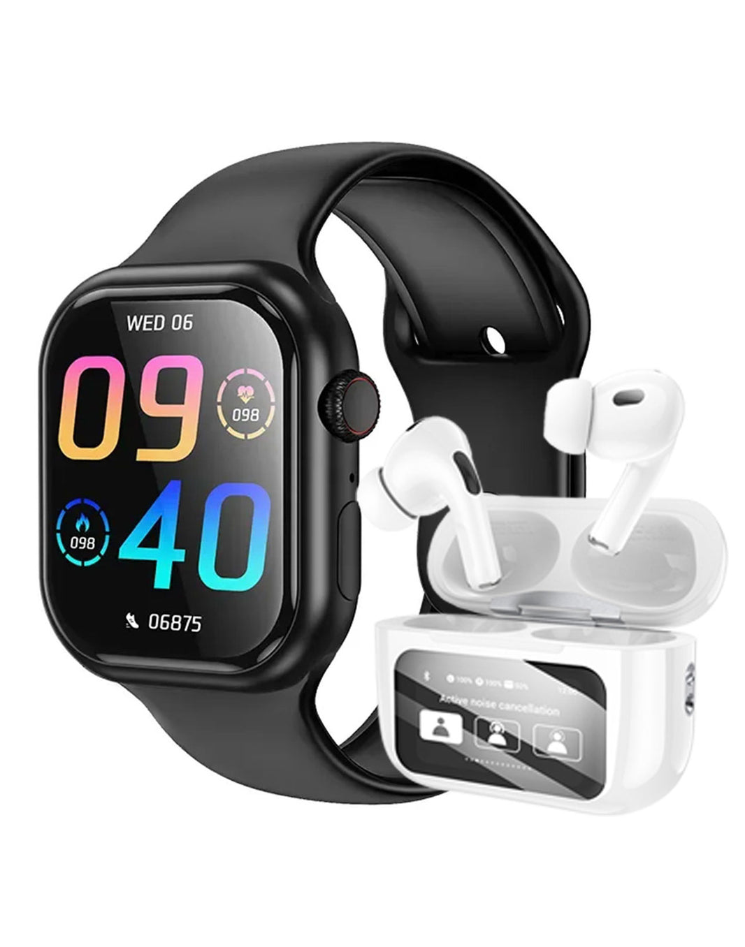 Hoco Smart Watch (Y23) + ANC Earbud (EW72) | TechCrazy