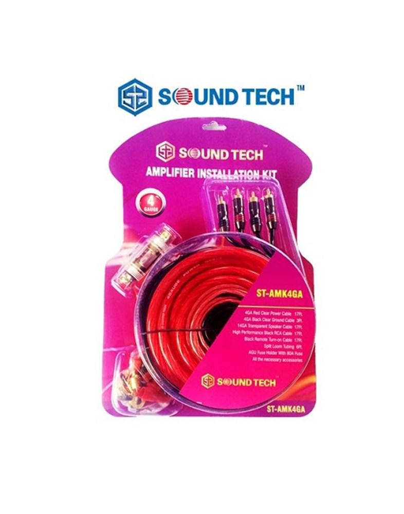 SoundTech ST-AMK4GA 4-Gauge Amp Wiring Kit | TechCrazy.co.nz